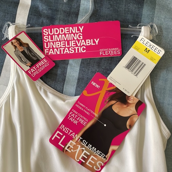 Flexees | Tops | Flexees Instant Slimmer Flexi Camisole Tank Adjustable ...